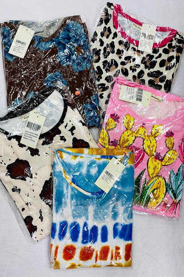 5pcs sales $25 Wholesale women's clothing mix sizes and styles, No ret ...