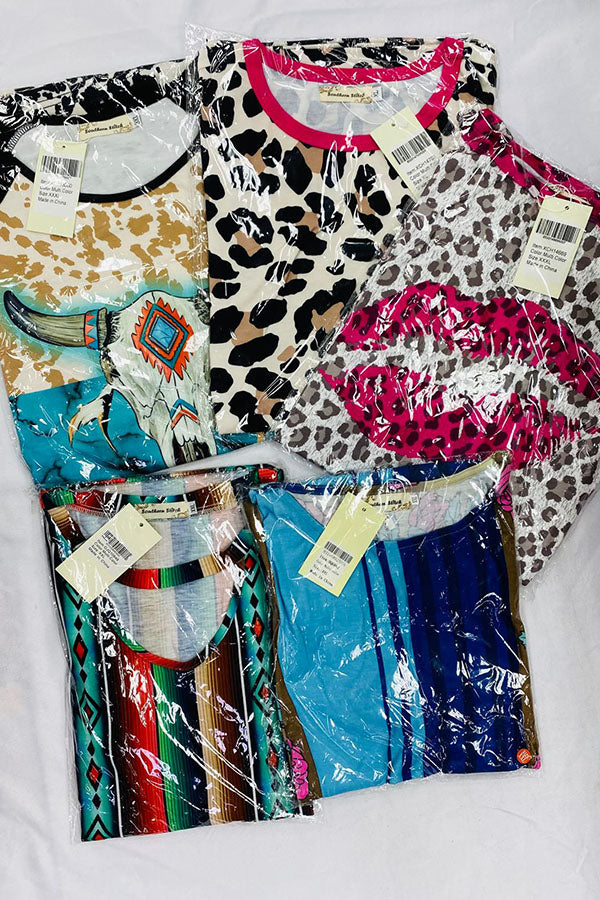 PLUS SIZEWholesale women's clothing ,mix sizes and styles 5pcs sales ...